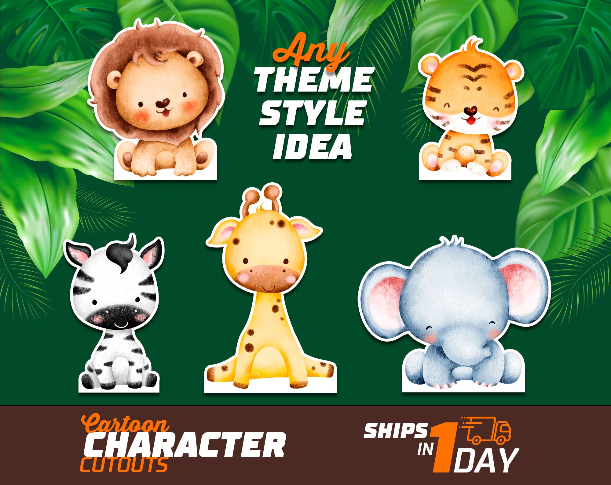 Character Cutouts – Kybu Special Moments, Printing Celebrations